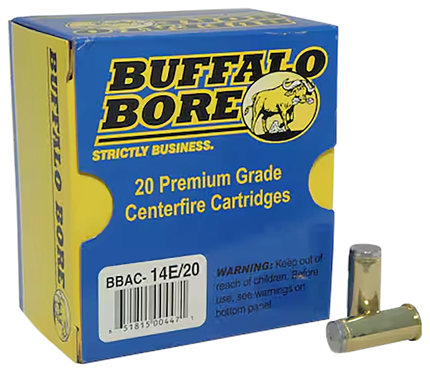 Buffalo Bore Ammunition 14E20 Anti-Personnel Strictly Business 44S&W ...
