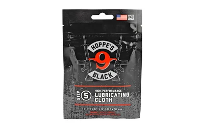 HOPPES BLACK LUBRICATING CLOTH - Sharp’s Shooting Supply